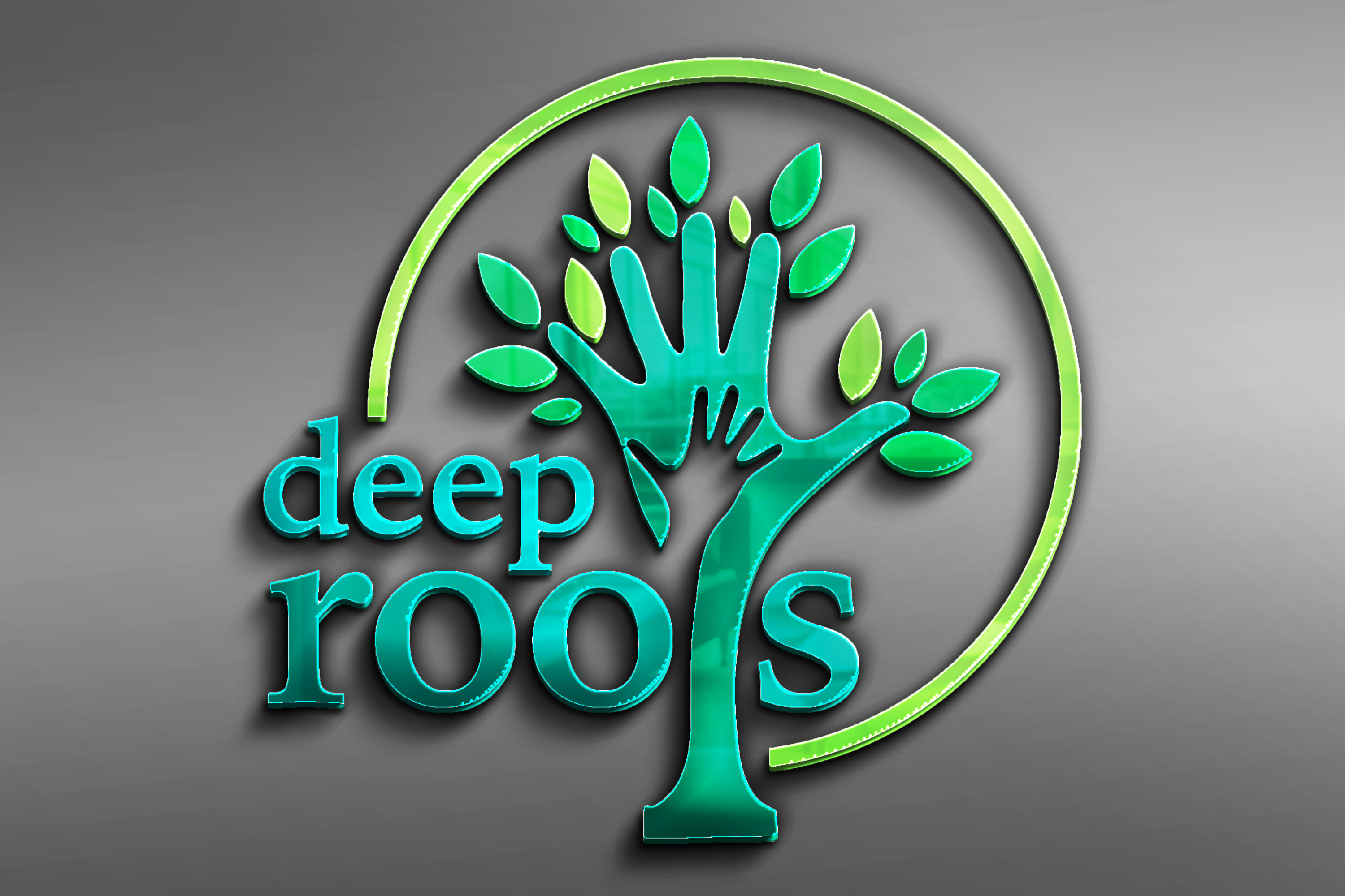 Deep-roots-3d logo | Deep Roots, Clairvaux Farm